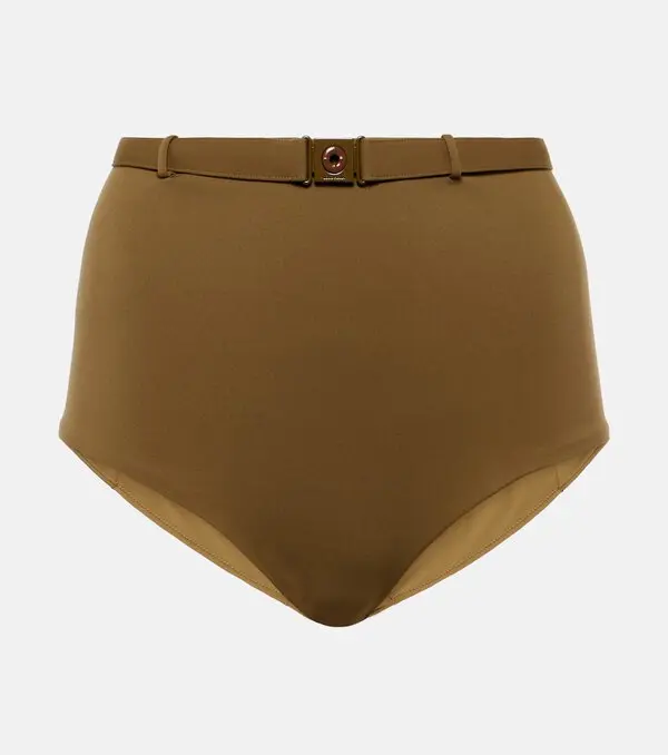 Loro Piana High-rise Bikini Bottoms - Neutrals