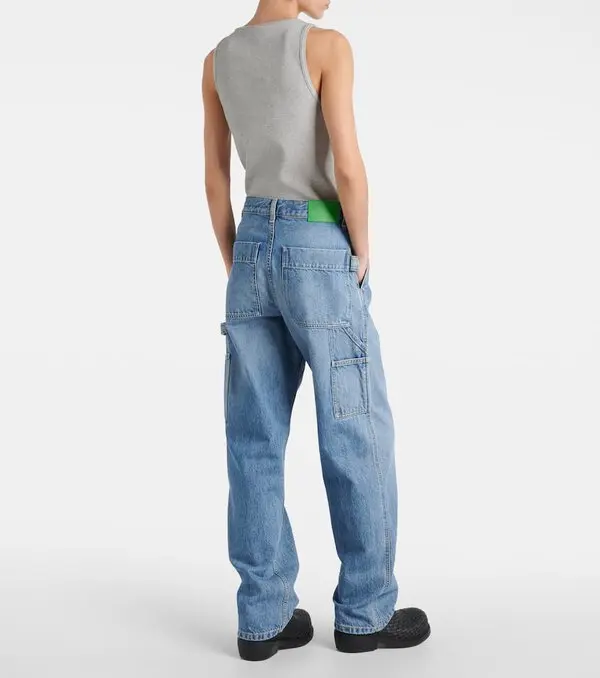 Bottega Veneta Mid-rise Cargo Jeans