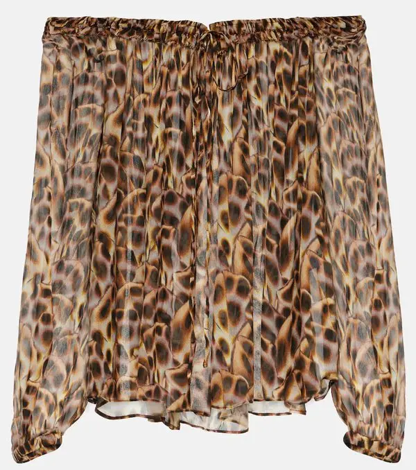 MARANT ETOILE Vutti Printed Blouse - Multicoloured
