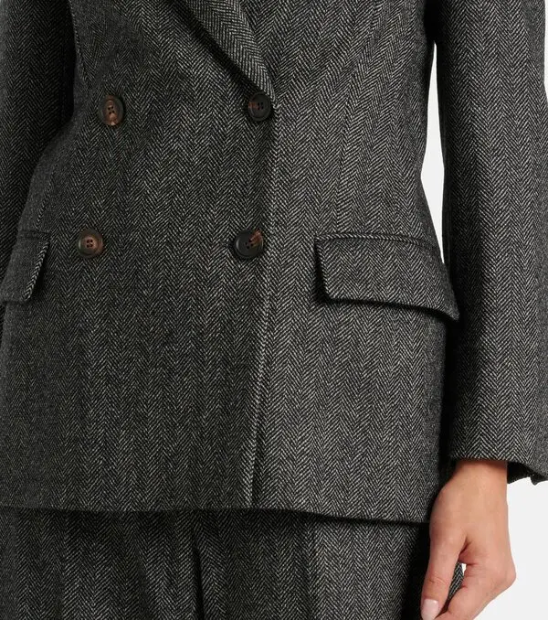 Brunello Cucinelli Wool-blend Blazer