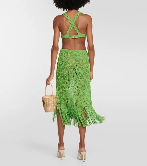 ROBERTA EINER Element Crochet Cotton Bralette