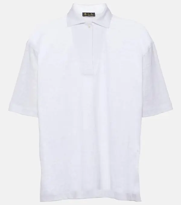 Loro Piana Linen Polo Shirt