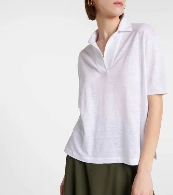 Loro Piana Linen Polo Shirt