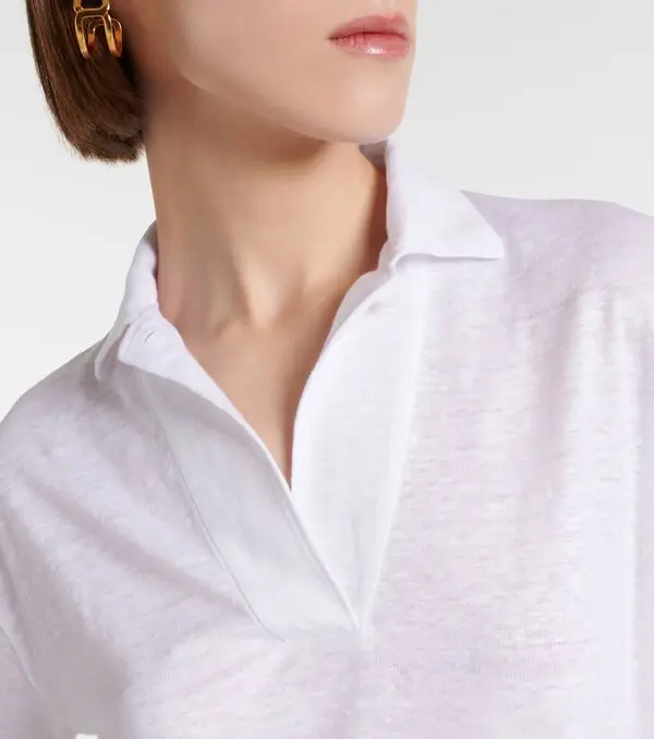 Loro Piana Linen Polo Shirt