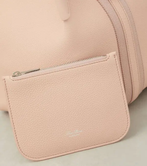 Loro Piana Bale Small Leather Tote Bag - Beige