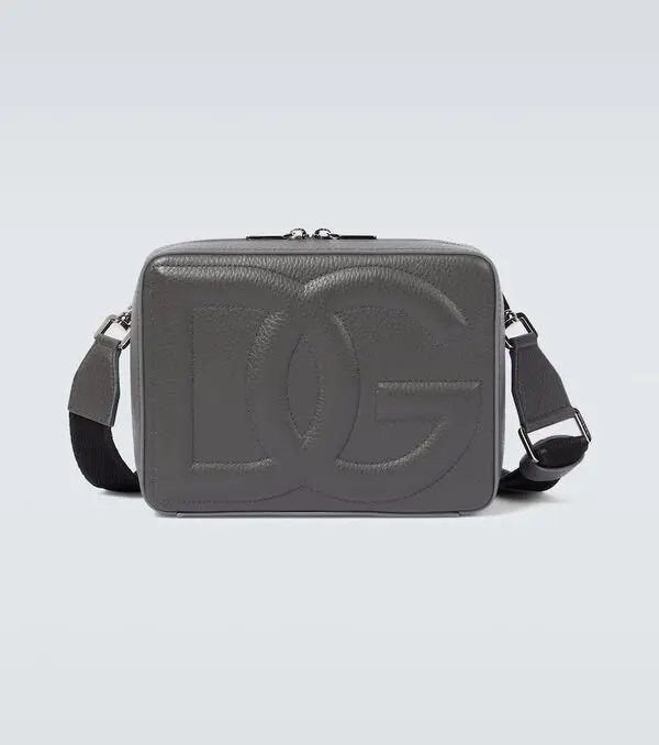 Dolce & Gabbana Leather Camera Bag - Grey