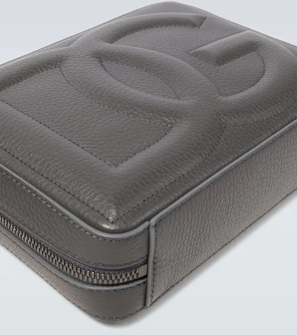 Dolce & Gabbana Leather Camera Bag - Grey