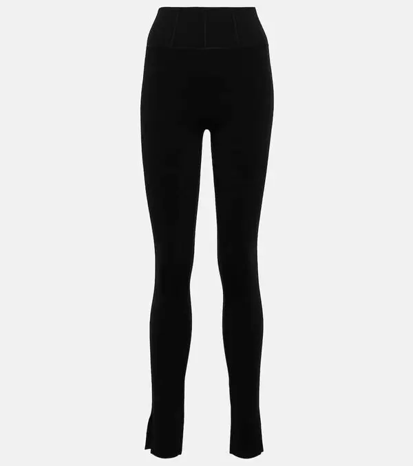Galvan Split-hem Leggings