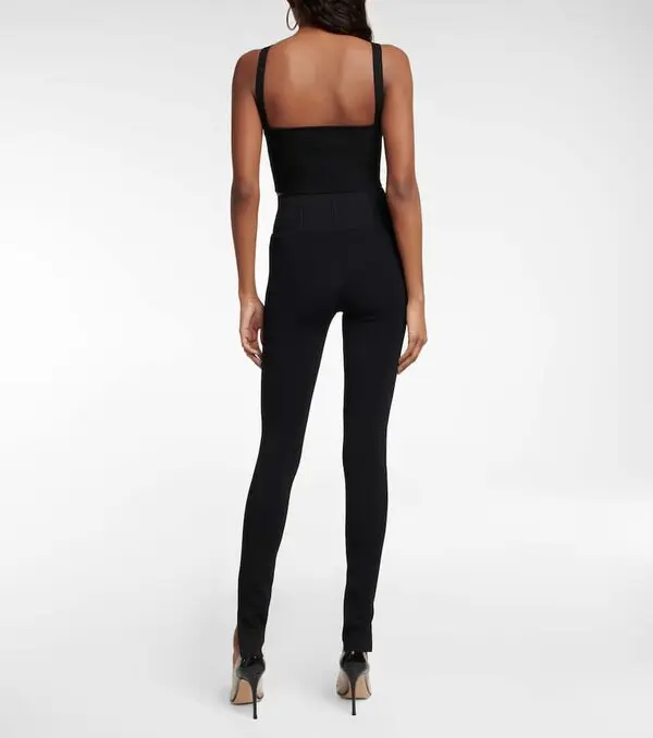 Galvan Split-hem Leggings