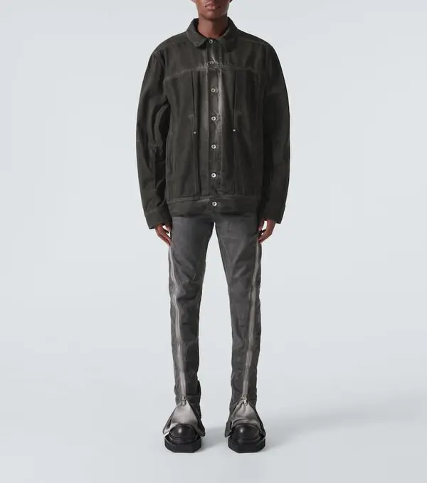 Rick Owens Sphinx Jumbo Worker Denim Jacket