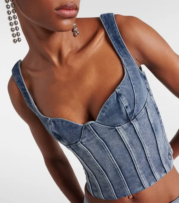 Off-White Denim Bustier