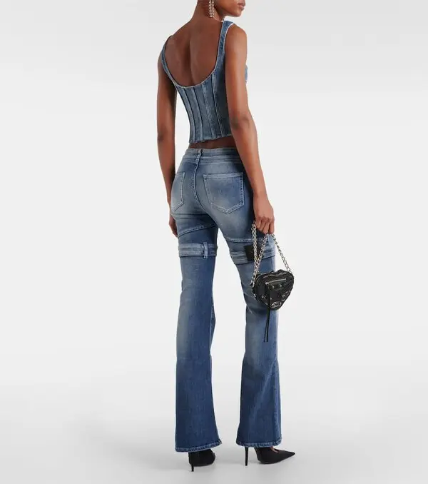 Off-White Denim Bustier