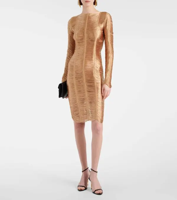 TOM FORD Fringe Mini Dress
