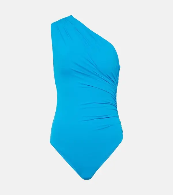 Melissa Odabash Arizona One-shoulder Swimsuit - Blue