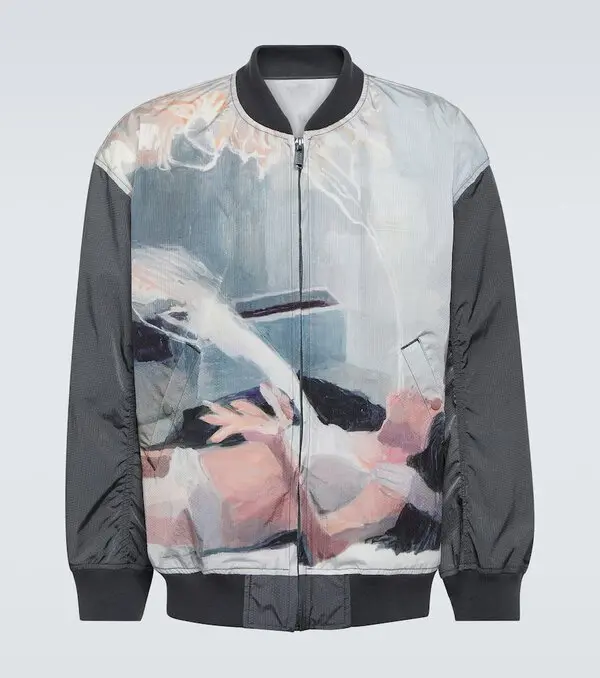 Undercover X Helen Verhoeven Printed Bomber Jacket