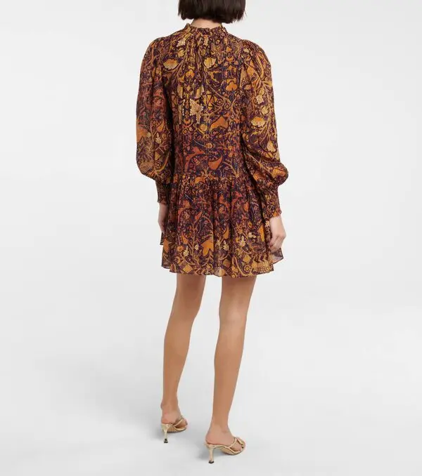 Ulla Johnson Maja Printed Minidress