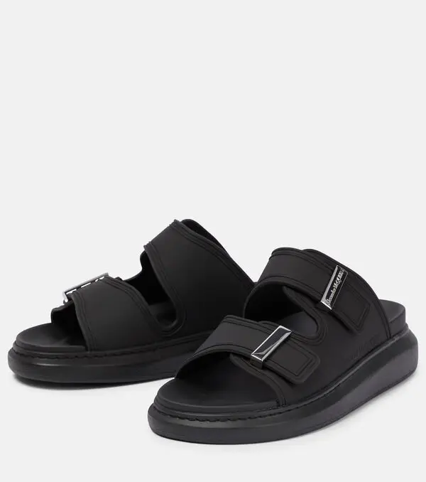 Alexander McQueen Hybrid Sandals - Black