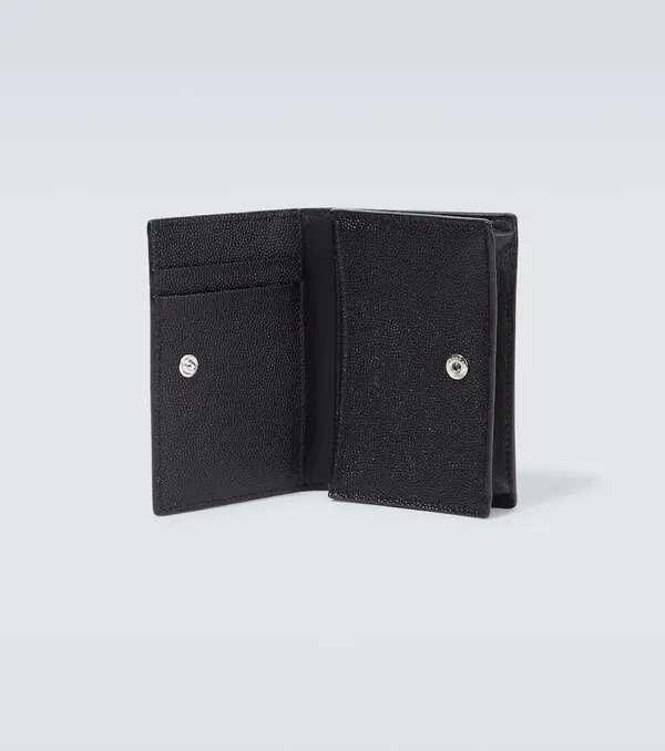 Saint Laurent Logo Leather Card Case