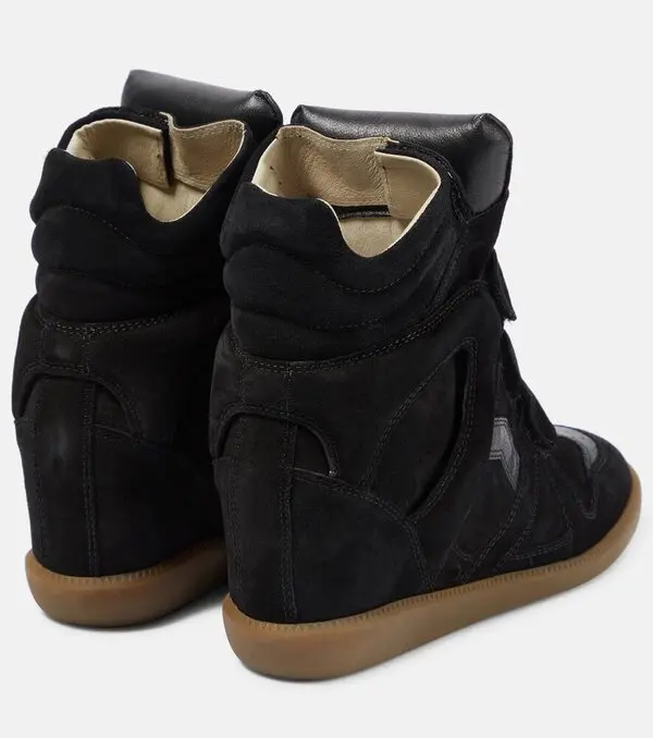 Isabel Marant Étoile Bekett Suede Sneakers - Black