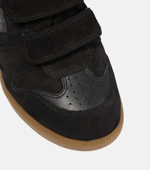 Isabel Marant Étoile Bekett Suede Sneakers - Black