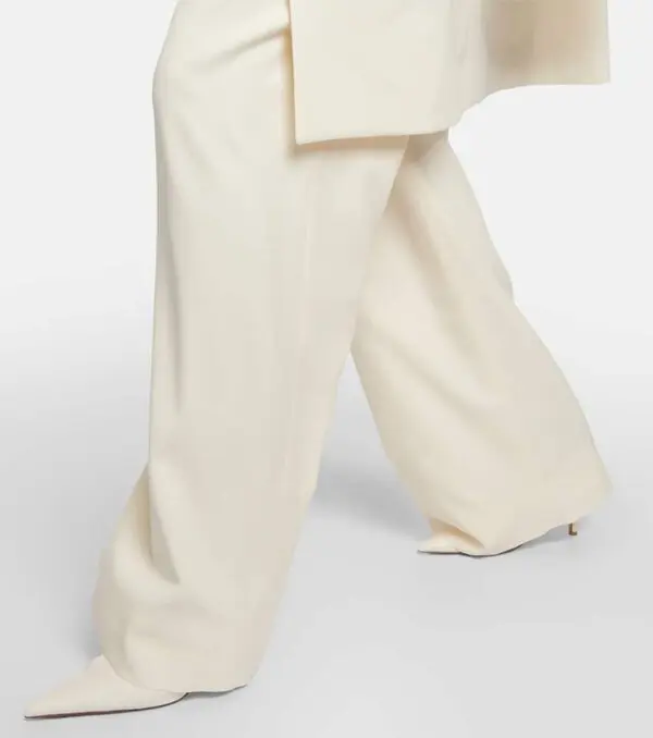 Wardrobe.NYC Low-rise Wide-leg Wool Pants