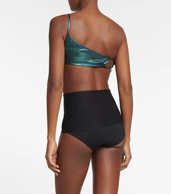 Rick Owens Metallic Bikini Top