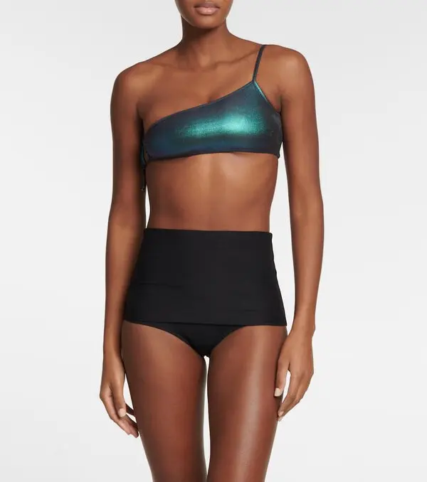 Rick Owens Metallic Bikini Top