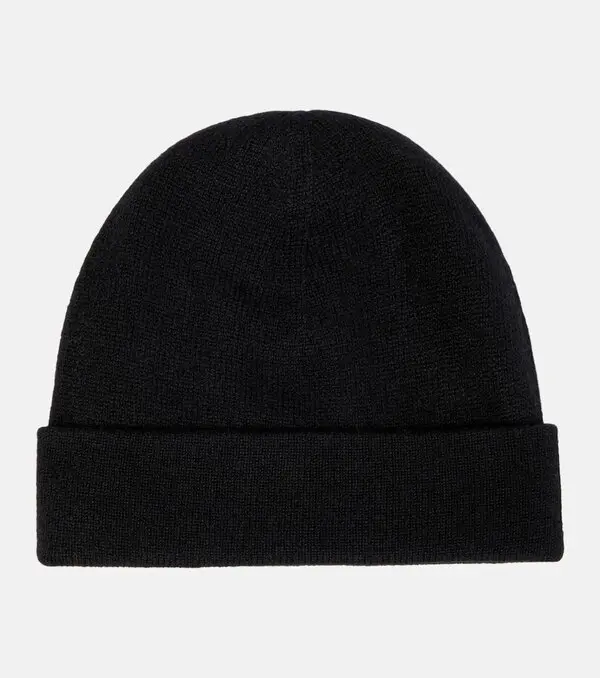 Max Mara Helmut Cashmere Beanie - Black