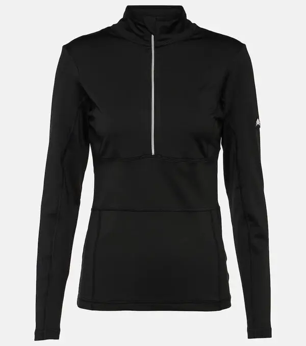 JETSET Ginger Halfzip Slim Top