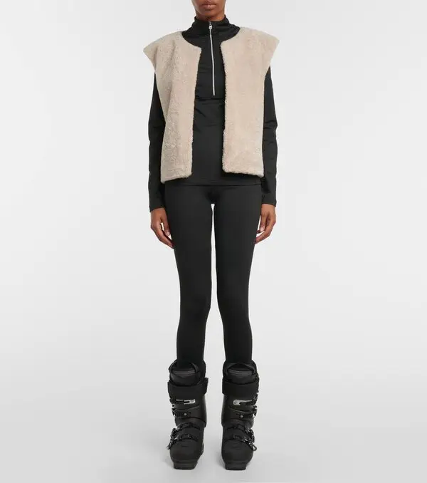 JETSET Ginger Halfzip Slim Top