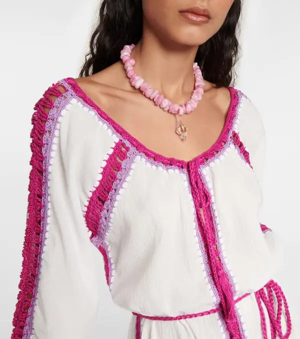 Anna Kosturova Penelope Cotton Minidress