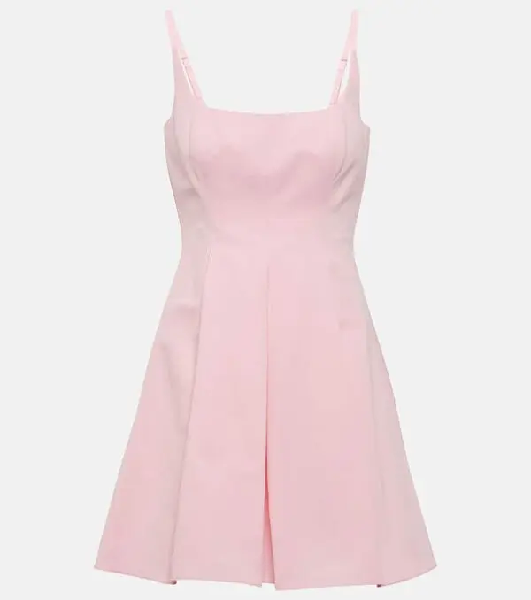 Staud Joli Grosgrain Minidress