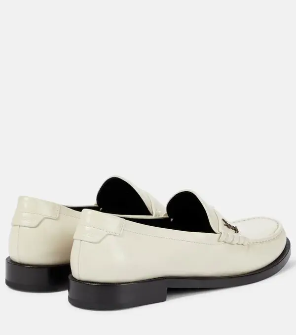 Saint Laurent Le Loafer Leather Loafers
