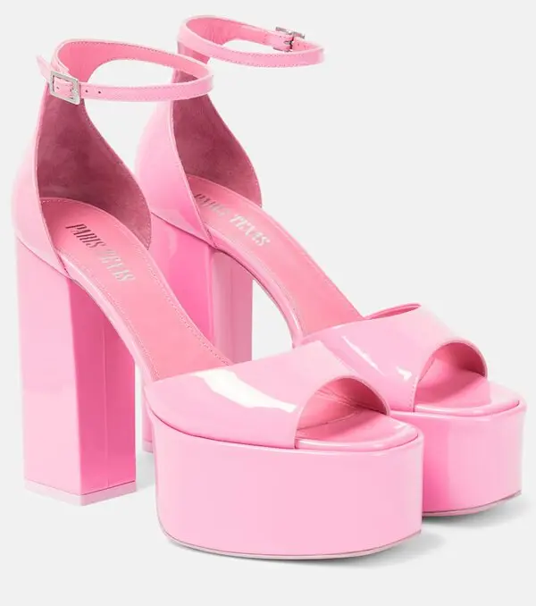 Paris Texas Tatiana Platform Sandals - Pink