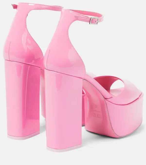 Paris Texas Tatiana Patent Leather Platform Sandals