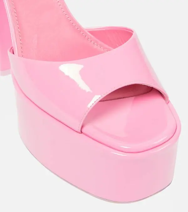 Paris Texas Tatiana Patent Leather Platform Sandals