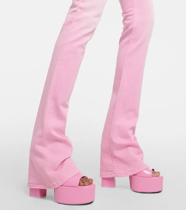 Paris Texas Tatiana Patent Leather Platform Sandals