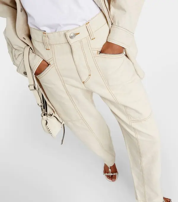 Isabel Marant Fanny Barrel-leg Jeans