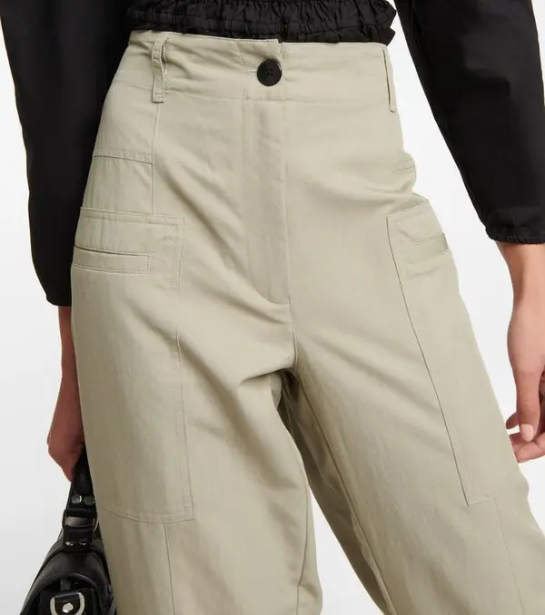 Proenza Schouler White Label High-rise Tapered Trousers