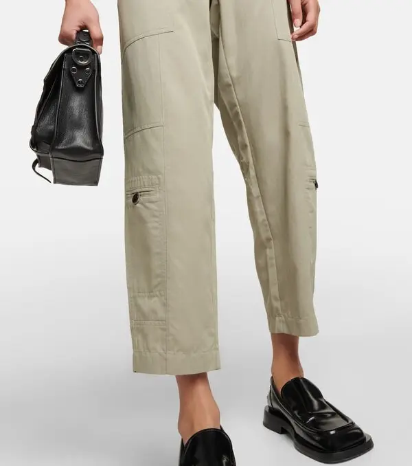 Proenza Schouler White Label High-rise Tapered Trousers
