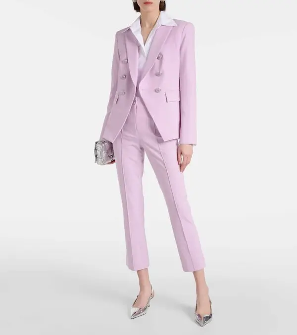 Veronica Beard Kean Cropped Slim Pants