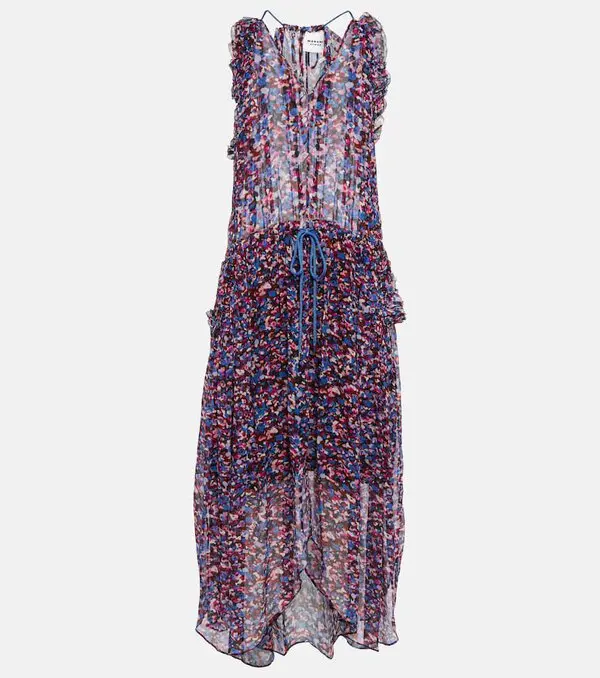 MARANT ETOILE Fadelo Printed Maxi Dress