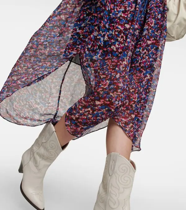 MARANT ETOILE Fadelo Printed Maxi Dress