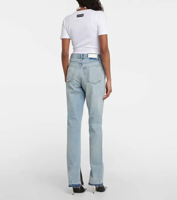 RE/DONE High-rise Bootcut Jeans