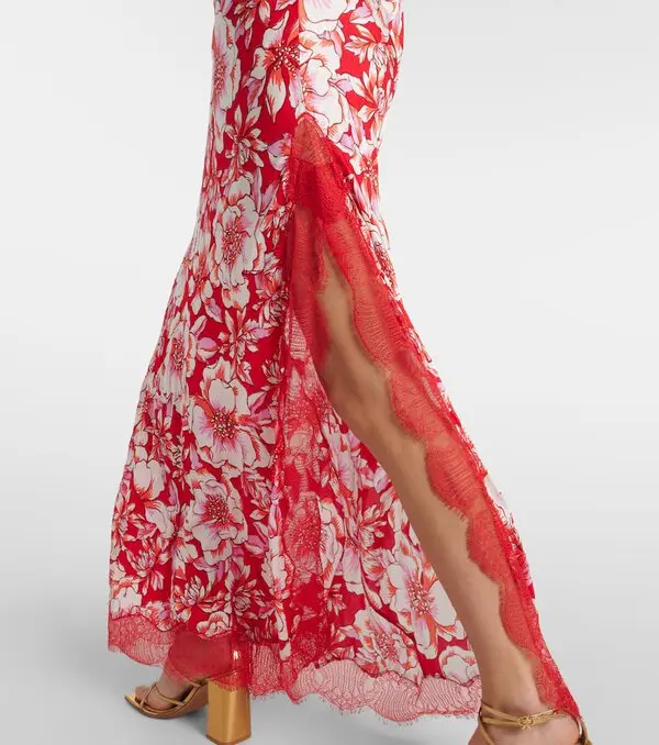 Poupette St Barth Lucia Printed Midi Dress
