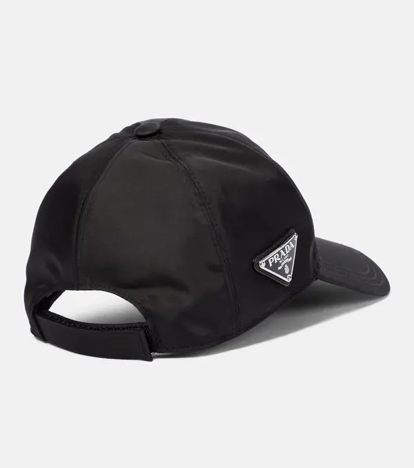 Prada Nylon Baseball Cap - Black