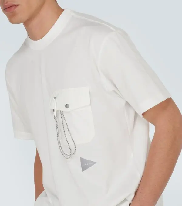 AND WANDER Pocket T Jersey T-shirt
