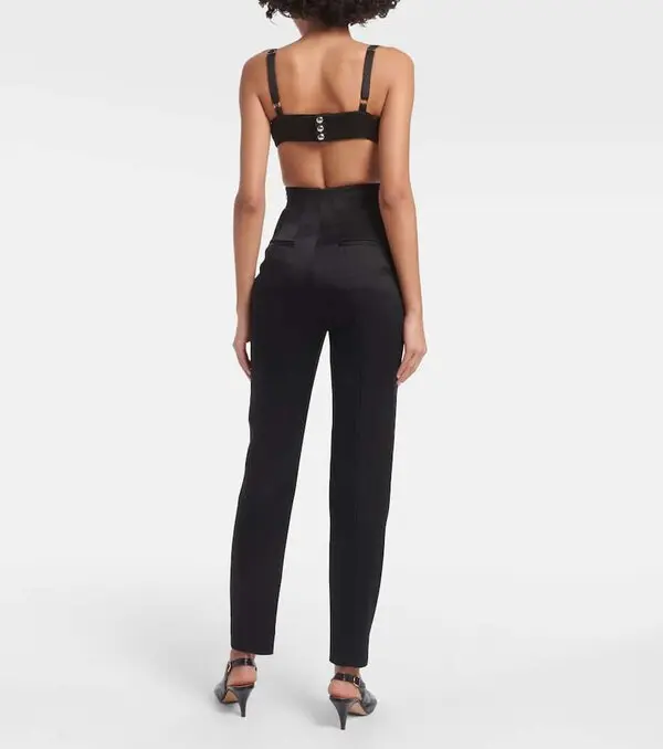 Khaite Knox Silk Bralette