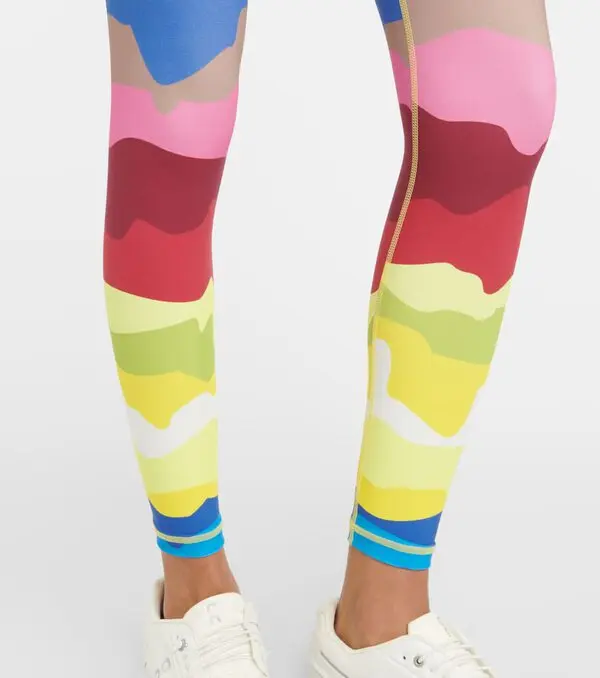 The Upside Astro Printed High-rise Leggings - Multicoloured