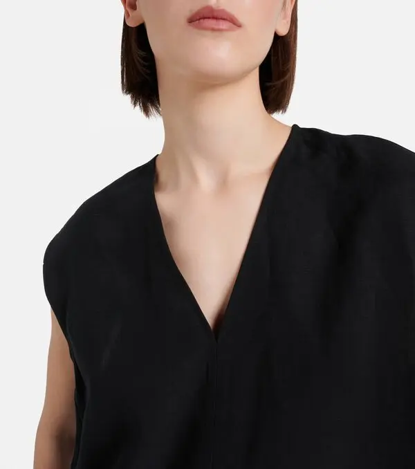 TOTEME Fluid V-neck Top